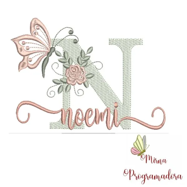 Matriz de Bordado - Alfabeto Letra de Forma - SHOP BAZAR & CIA