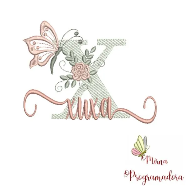 Matriz de bordado - Maria Fernanda - SHOP BAZAR & CIA