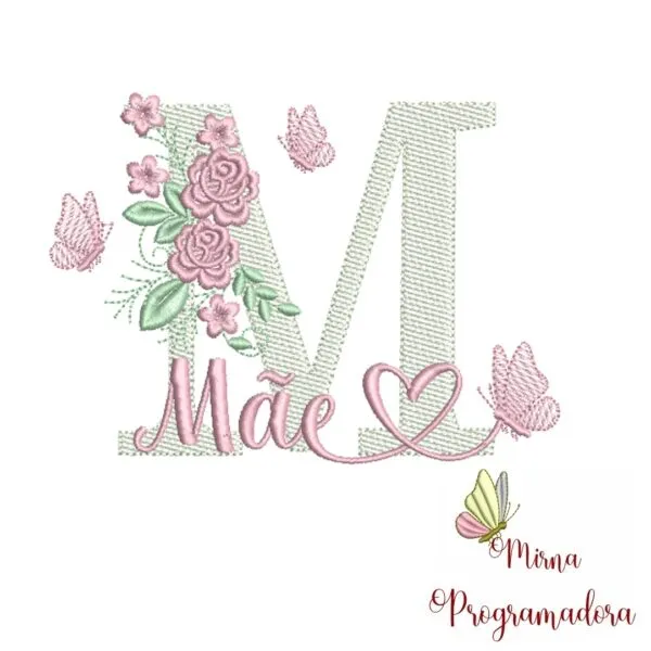 Matriz de Bordado - Nome Maria Fernanda - SHOP BAZAR & CIA